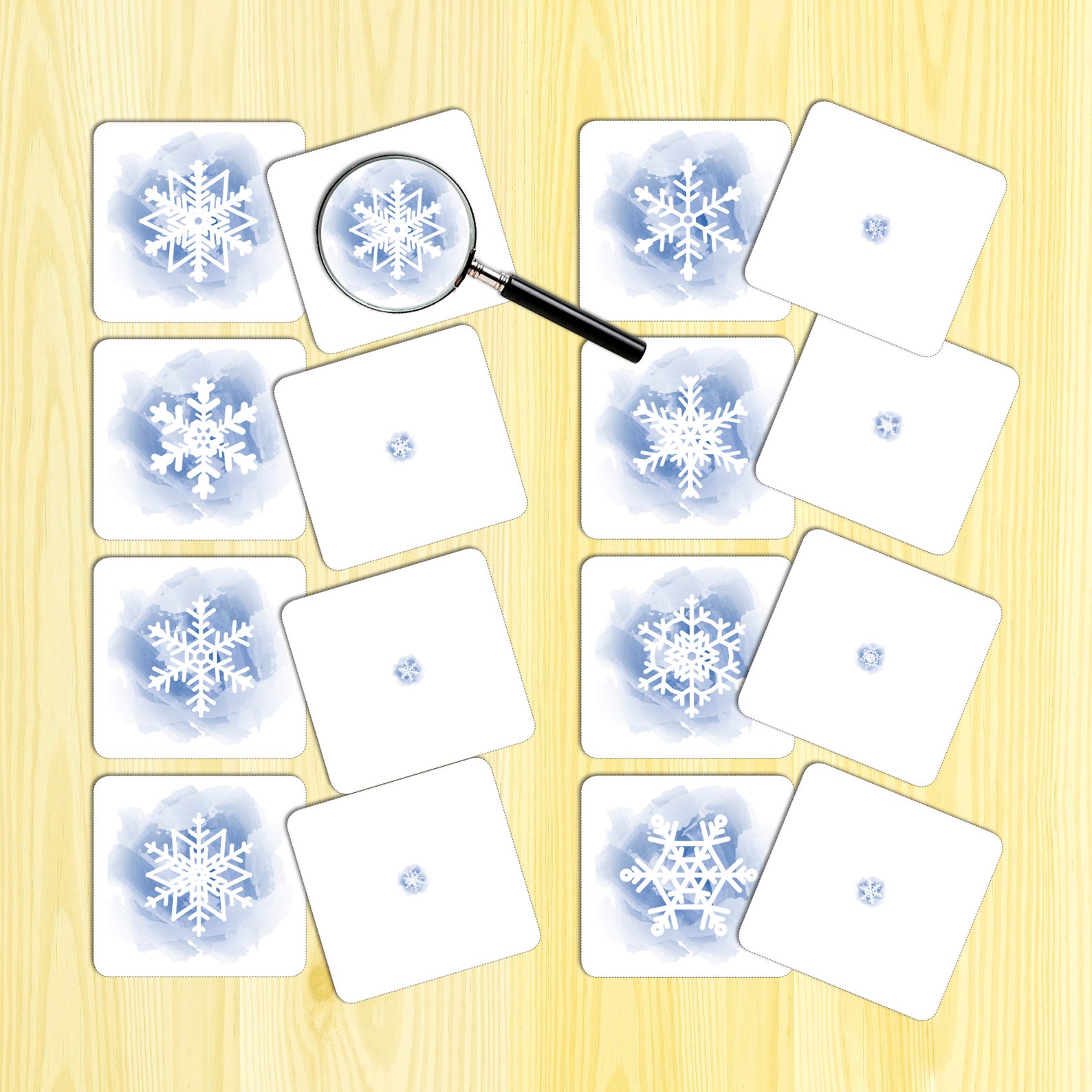 Matching Snowflakes - Etsy
