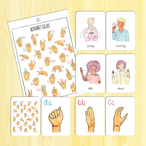 Sign Language - Etsy