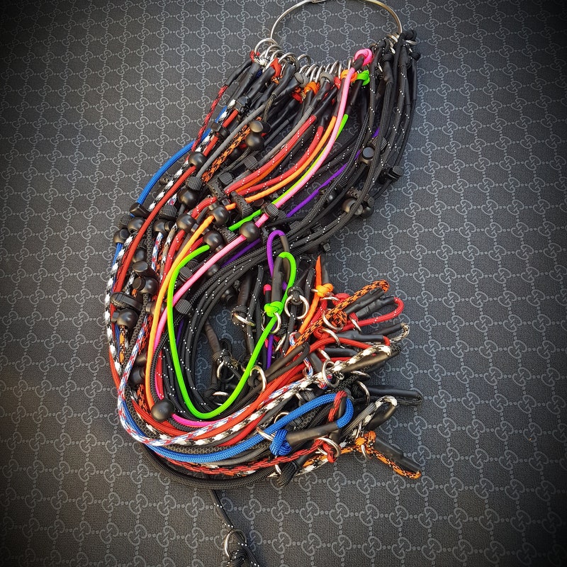 Fancy Red Leather Dog Collar - Etsy UK