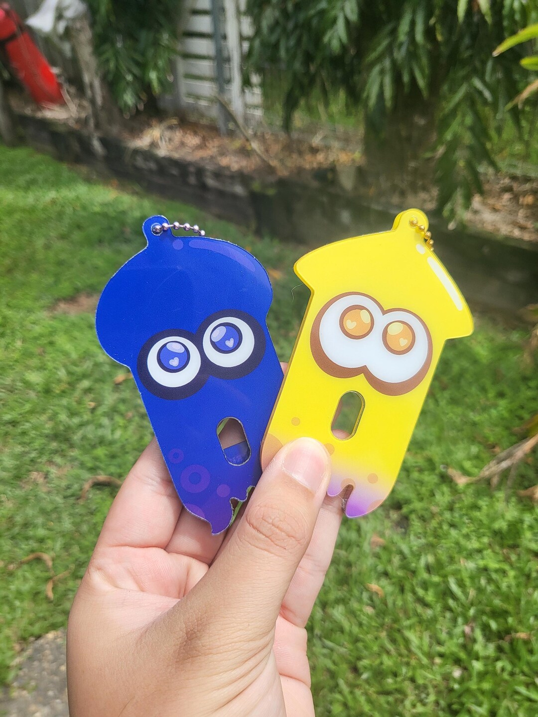 Splatoon Inkling and Octoling Mini Photo Holder - Etsy