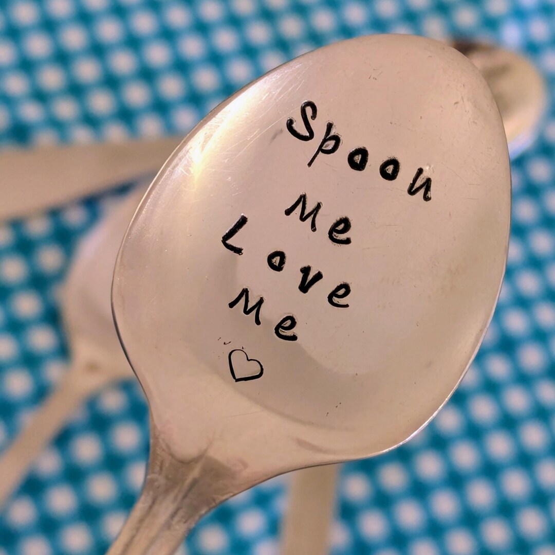 Spoon Me Love Me - Quote Cutlery (spoon), Word Spoons, Upcycled Vintage ...