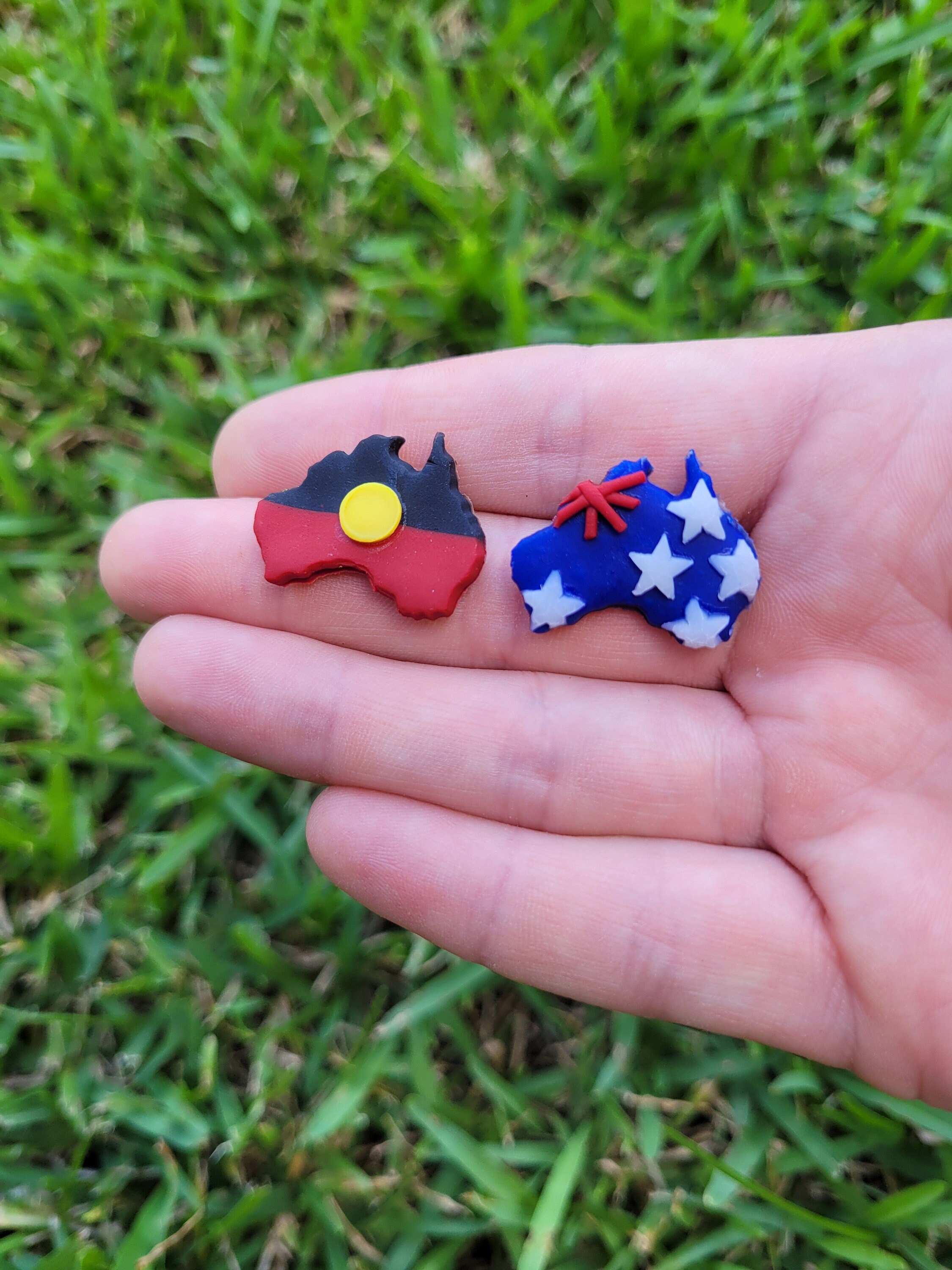 1 X Pair Of Australian Flag Stud Earrings Etsy 1-x-pair-of-australian-flag-stud-earrings-etsy