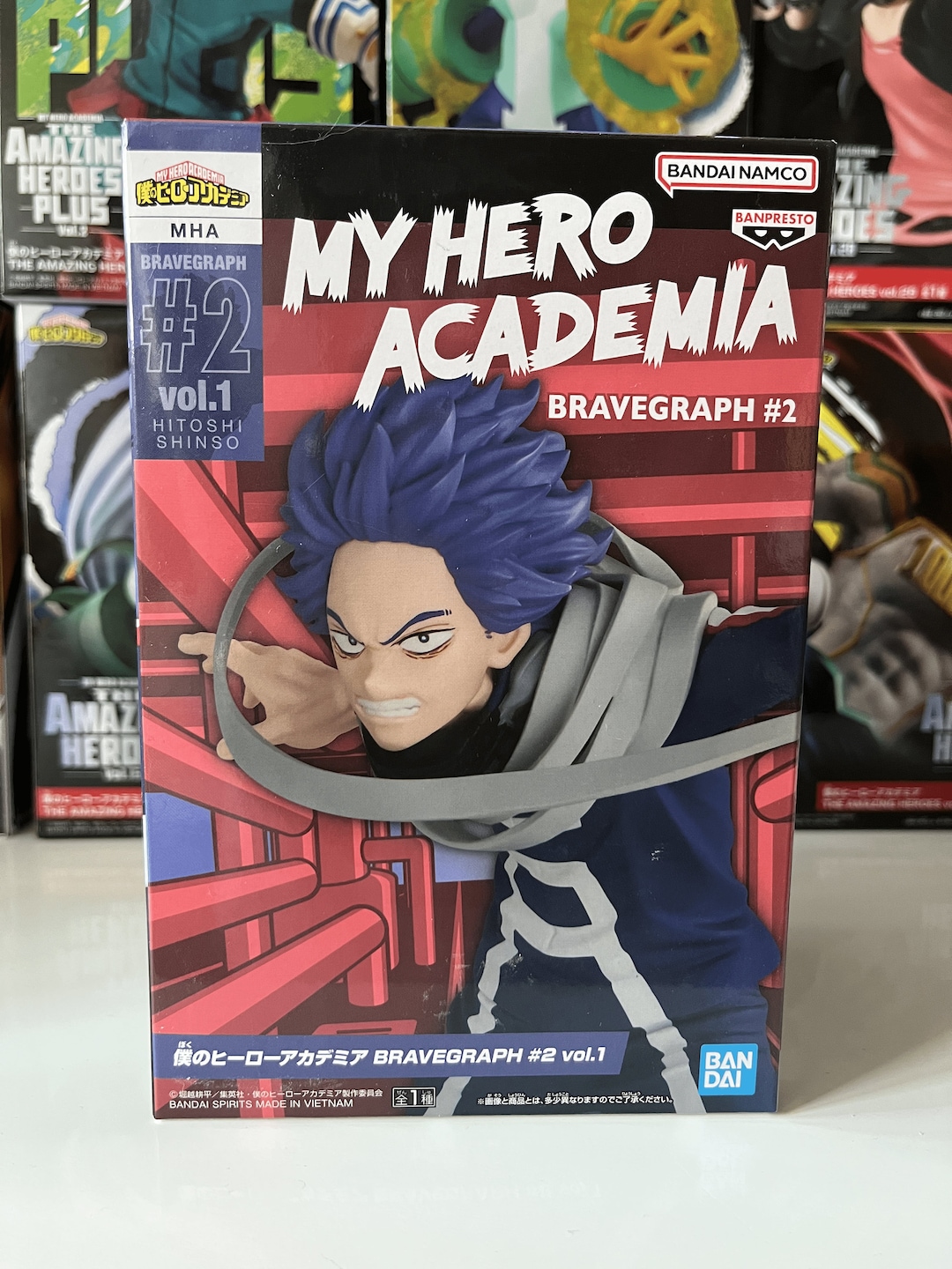 Boku No Hero Academia Shinso Hitoshi Bravegraph 2 vol.1 - Etsy