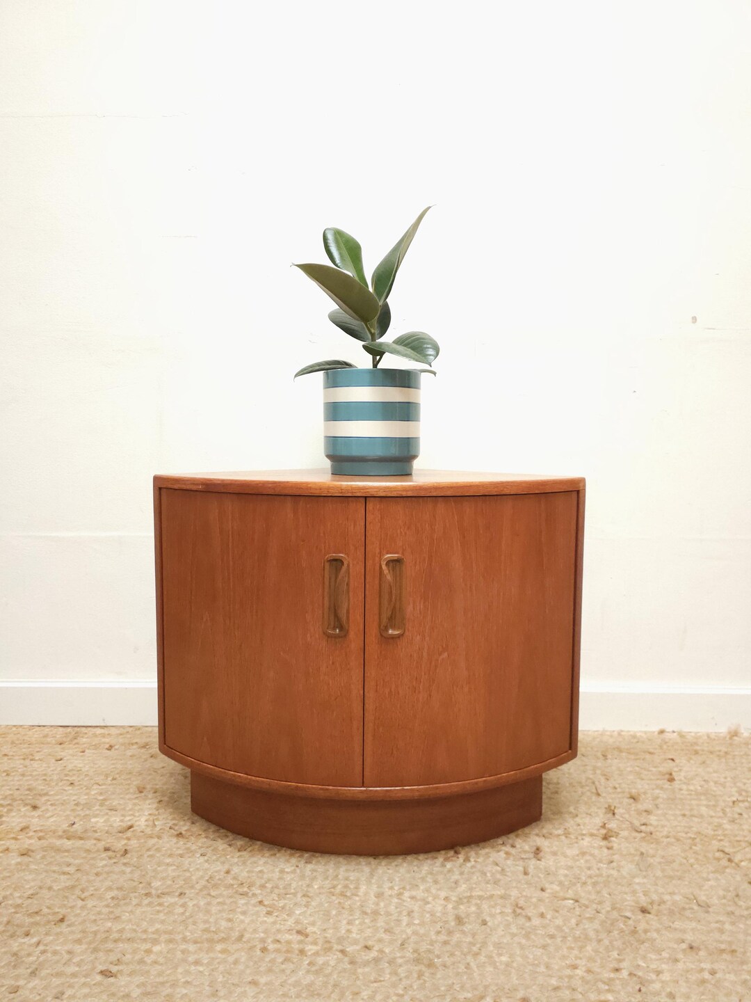 Retro G Plan Corner Unit Mid Century Vintage Cupboard Teak Plant or ...