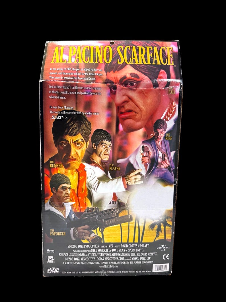 MEZCO Al Pacino “scarface” Figurine - Etsy