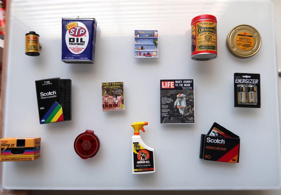 Mini Household Magnets | Strong Miniature Kitchen Magnets - Etsy