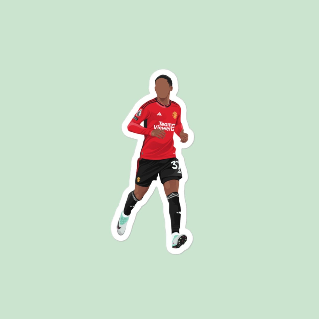 Kobbie Mainoo Stickers Manchester United Sticker - Etsy