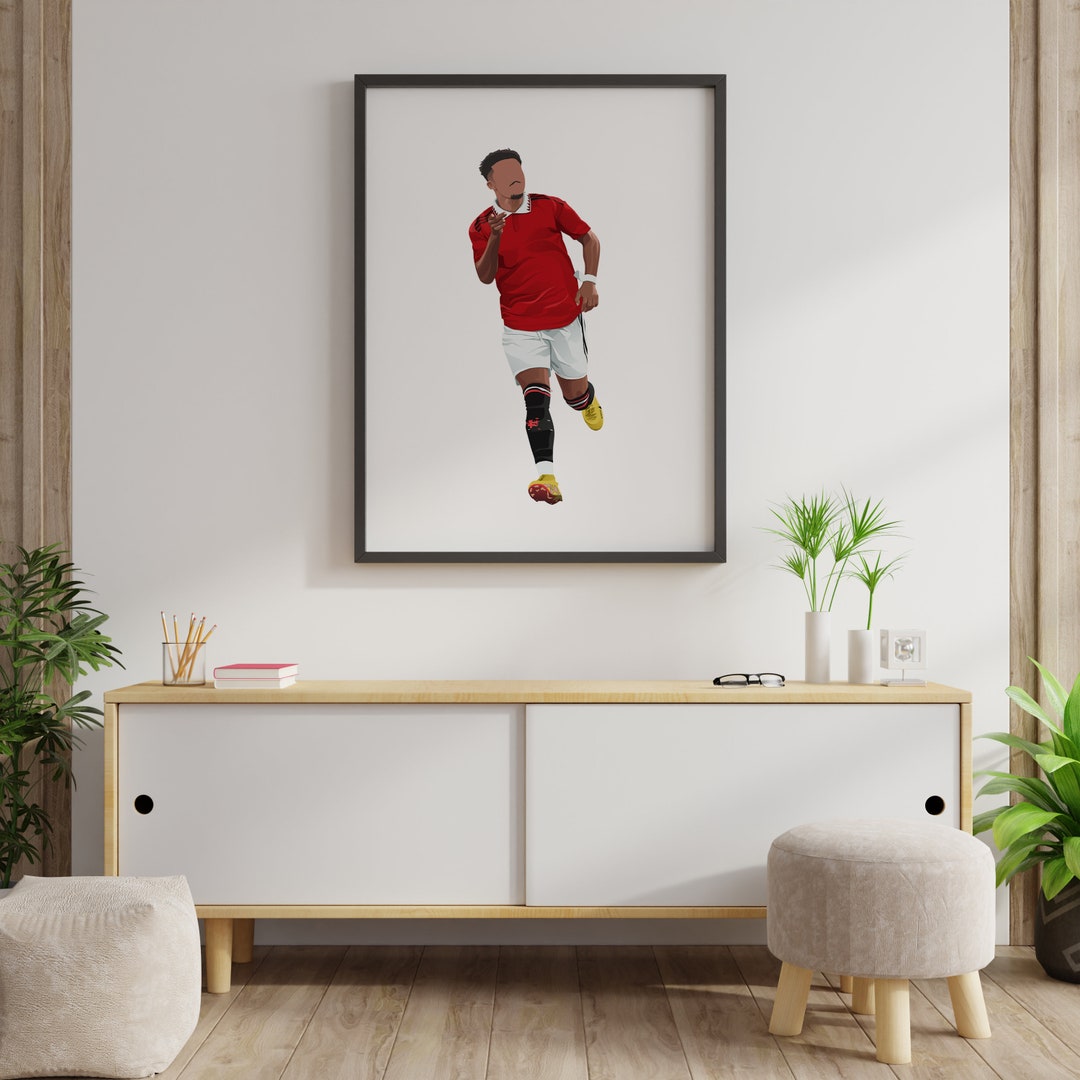 Jadon Sancho Poster Printable Football Wall Art Man United - Etsy