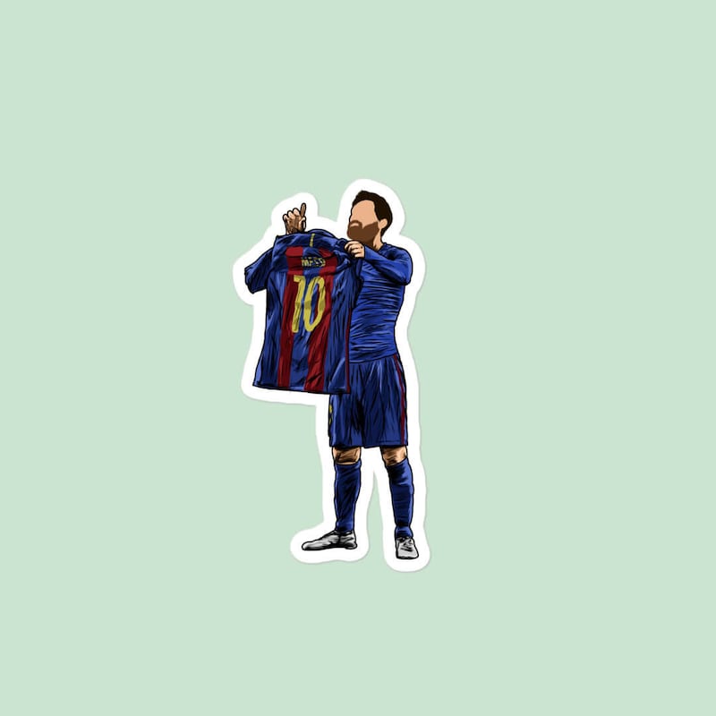 Messi sticker - Etsy México