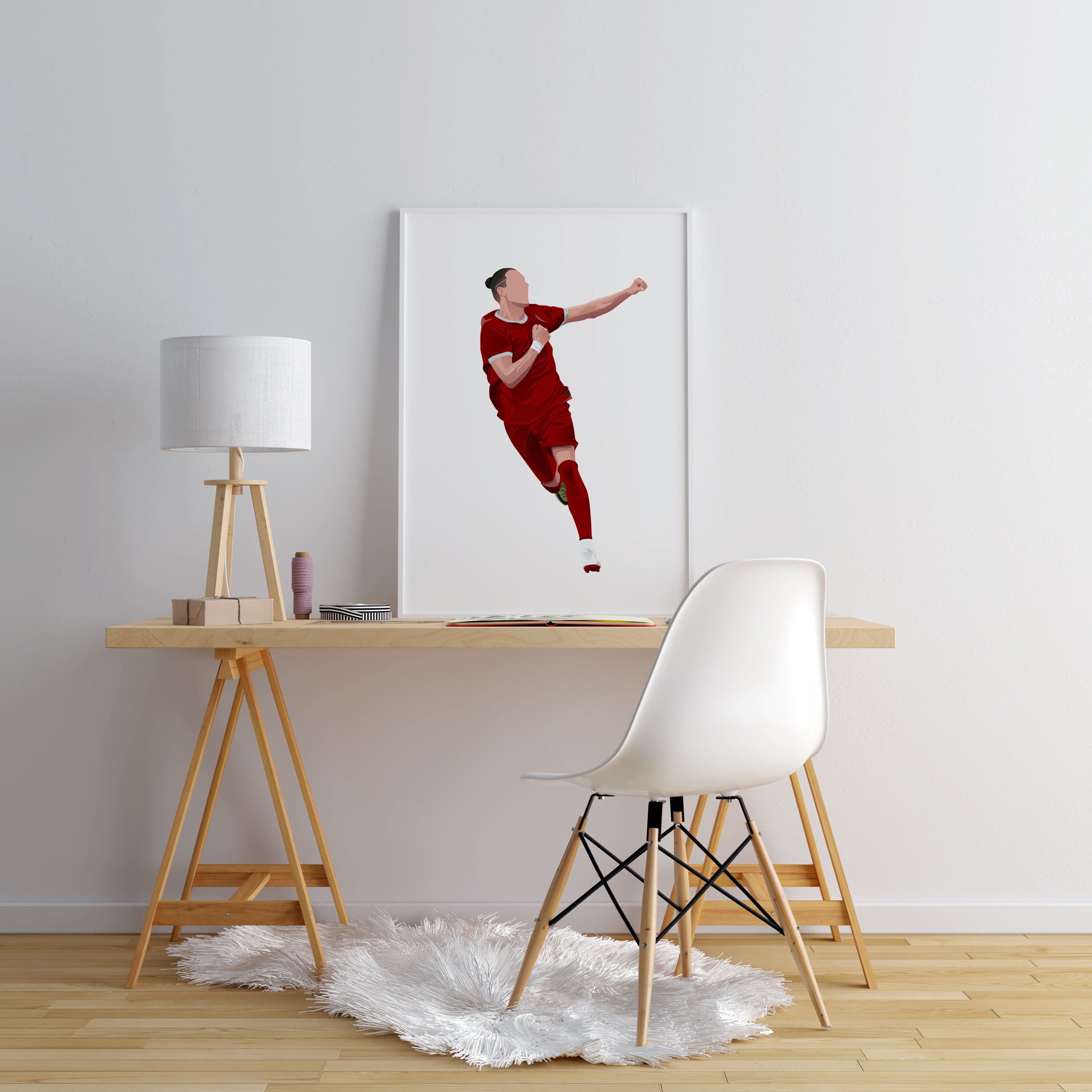 Darwin Nunez Poster Printable Wall Art Liverpool Poster Sport Poster ...