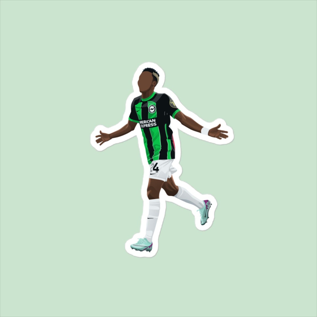 Simon Adingra Sticker Brighton Football Sticker - Etsy