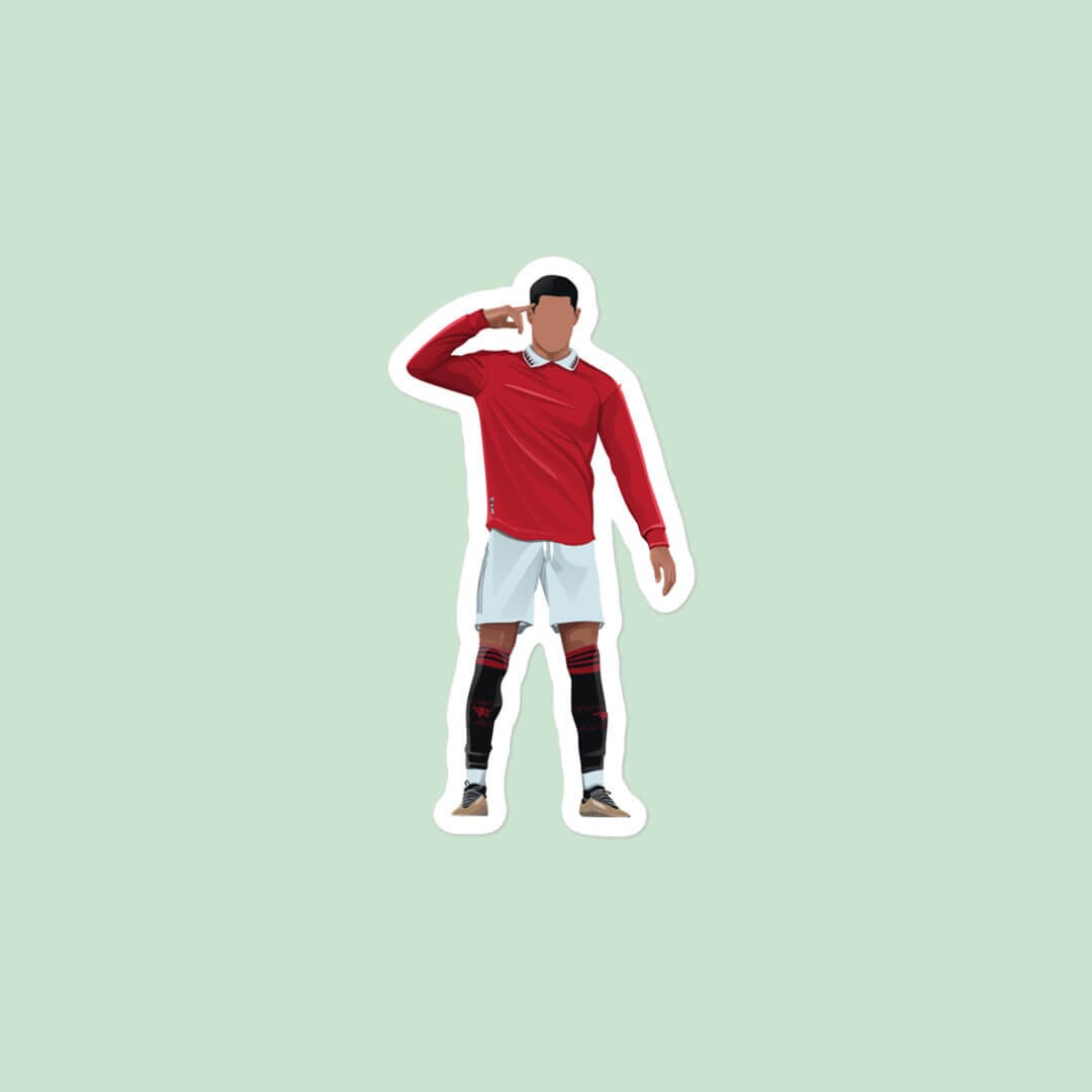 Marcus Rashford Sticker Rashford Goal Celebration - Etsy UK