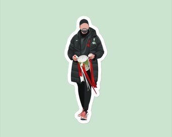 Jurgen Klopp, Liverpool FC, LFC Sticker - Etsy