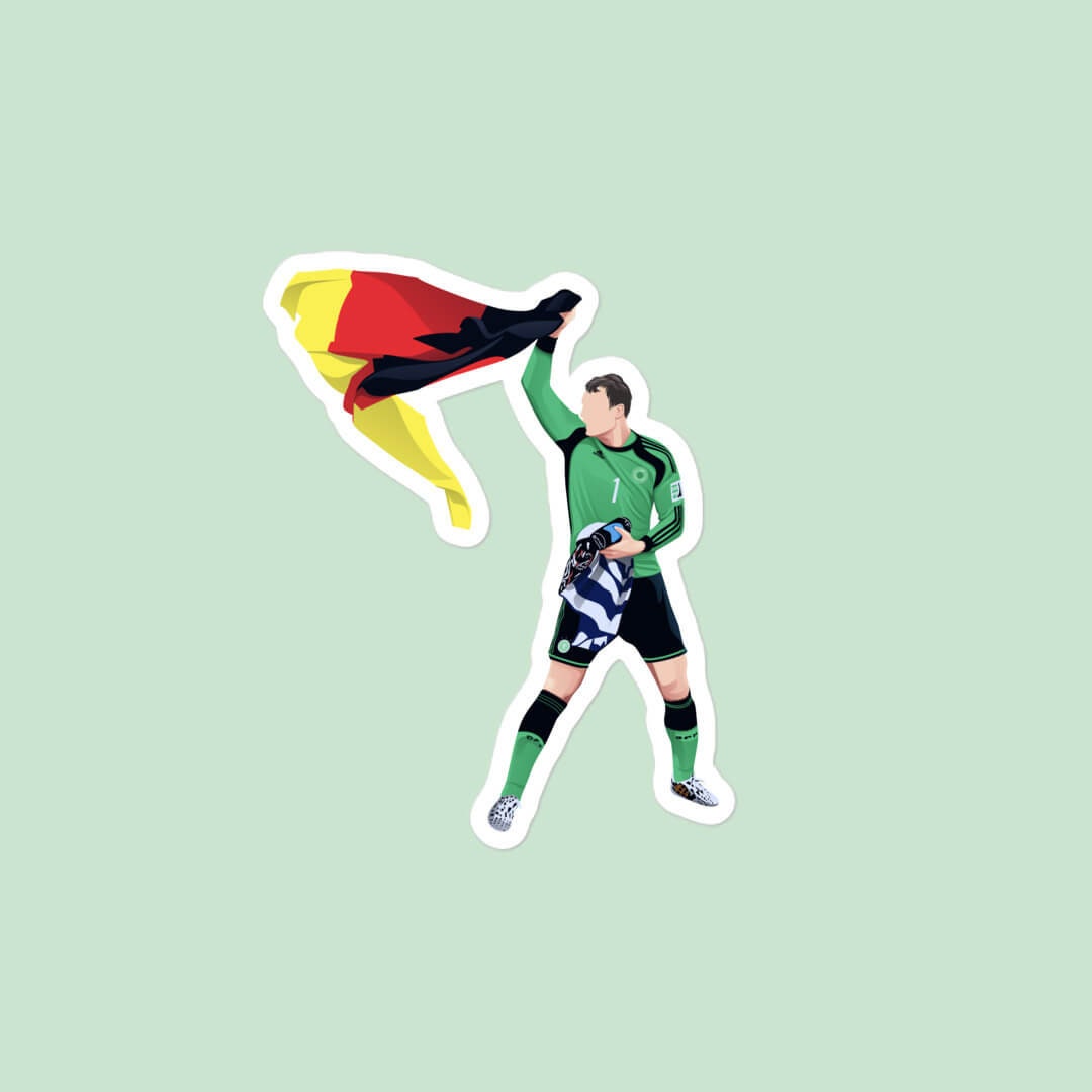Manuel Neuer Sticker Germany Football Sticker - Etsy