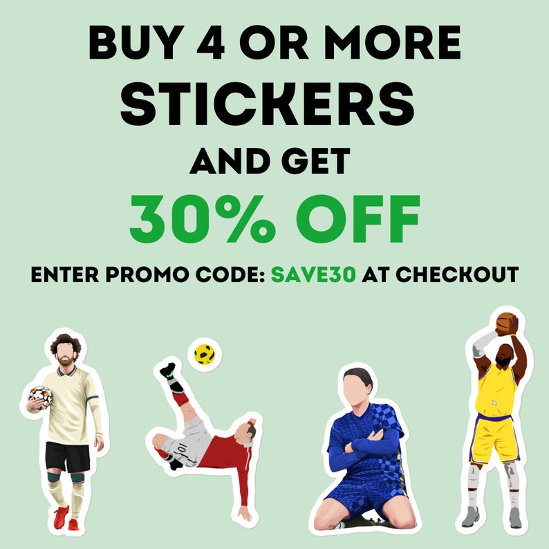 Mohamed Salah and Trezeguet Sticker Egypt Football Sticker - Etsy