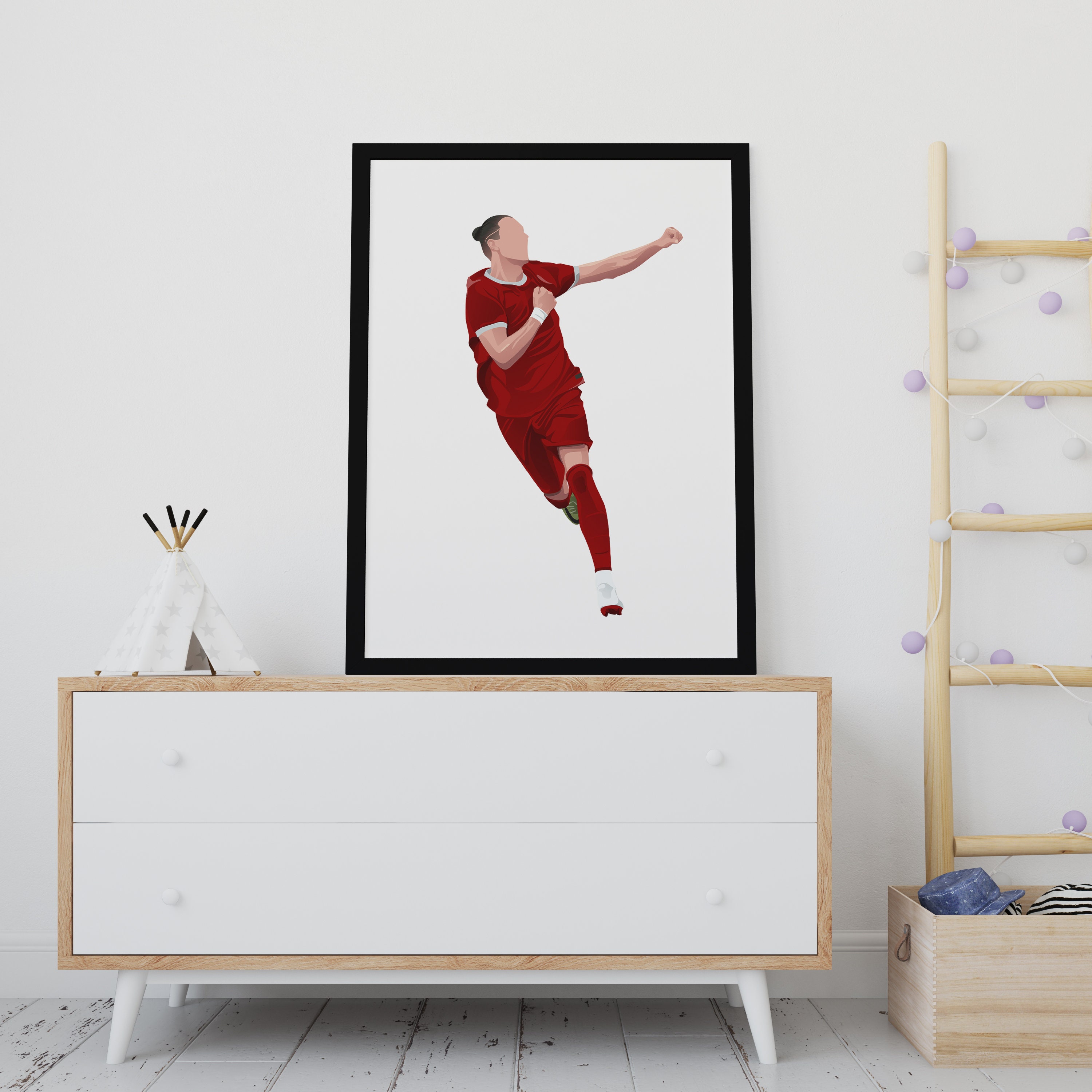 Darwin Nunez Poster Printable Wall Art Liverpool Poster Sport Poster ...