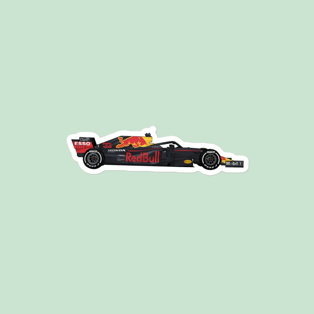 Redbull F1 Car Stickerformula 1 Formula 1 Gifts F1 Gifts - Etsy