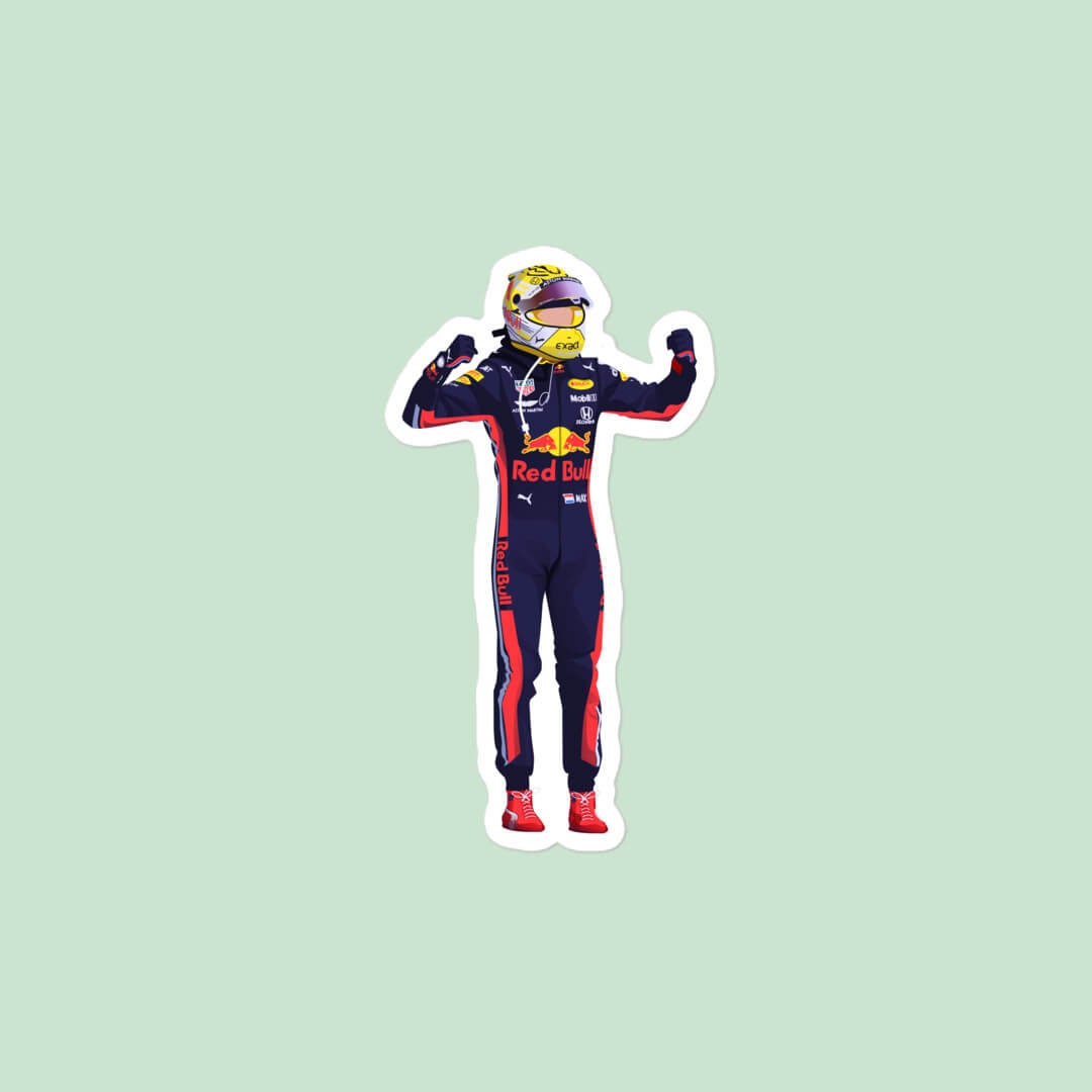 Max Verstappen Stickerformula 1, Formula 1 Gifts, F1 Gifts, Formula 1 ...