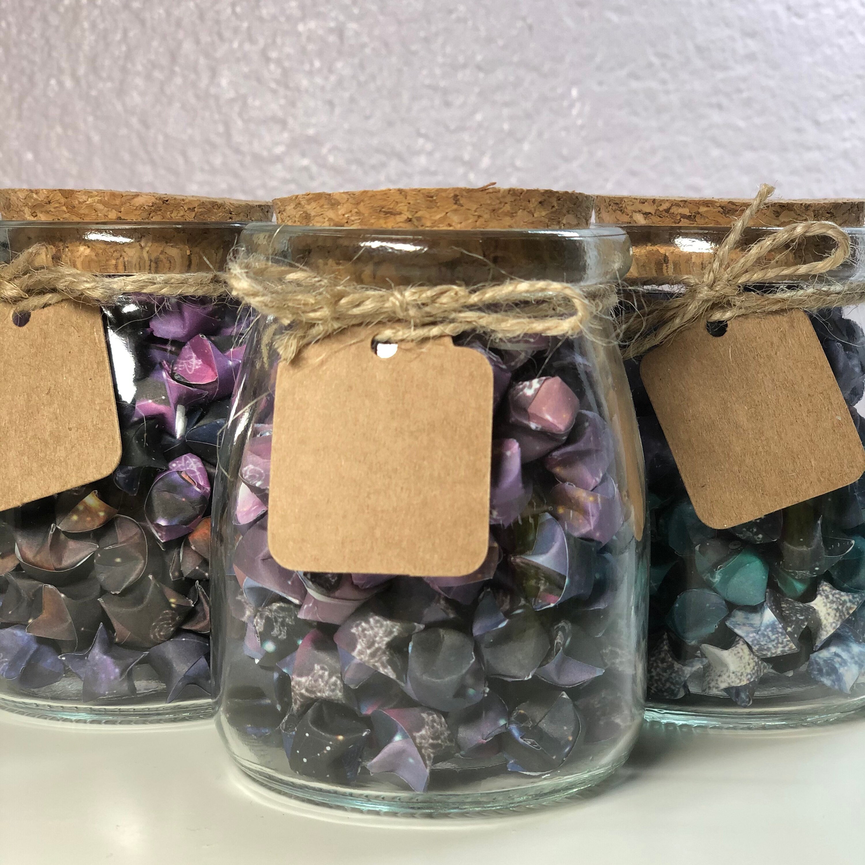 Galaxy Patterned Star Jar - Etsy