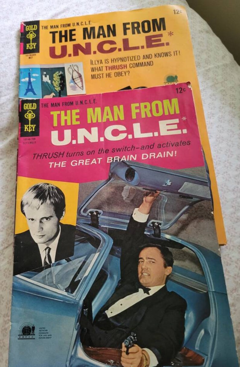 Man From Uncle Comic Books - Etsy