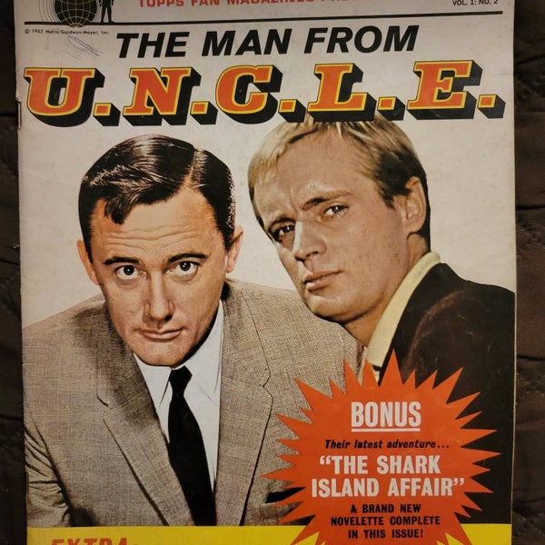 The Man From Uncle - Etsy