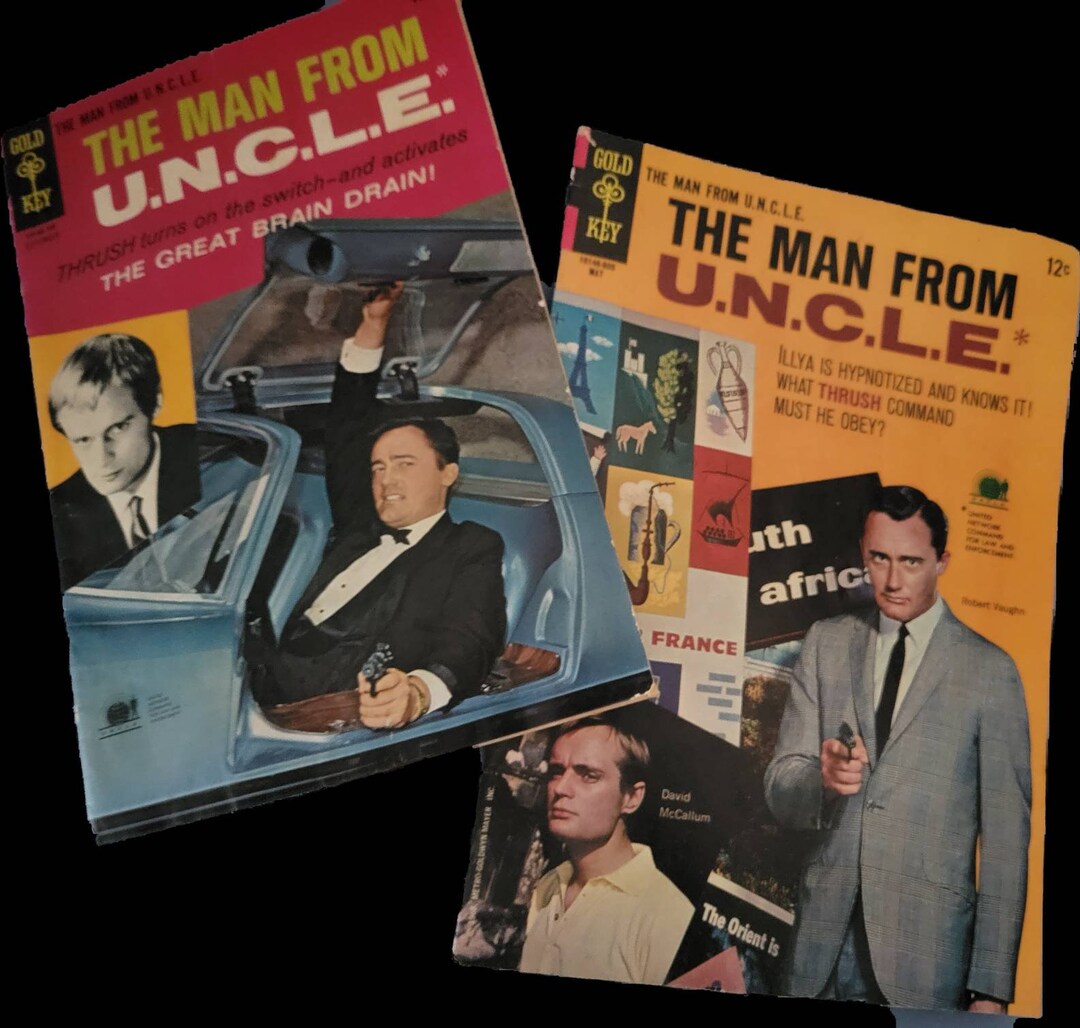 Man From Uncle Comic Books - Etsy