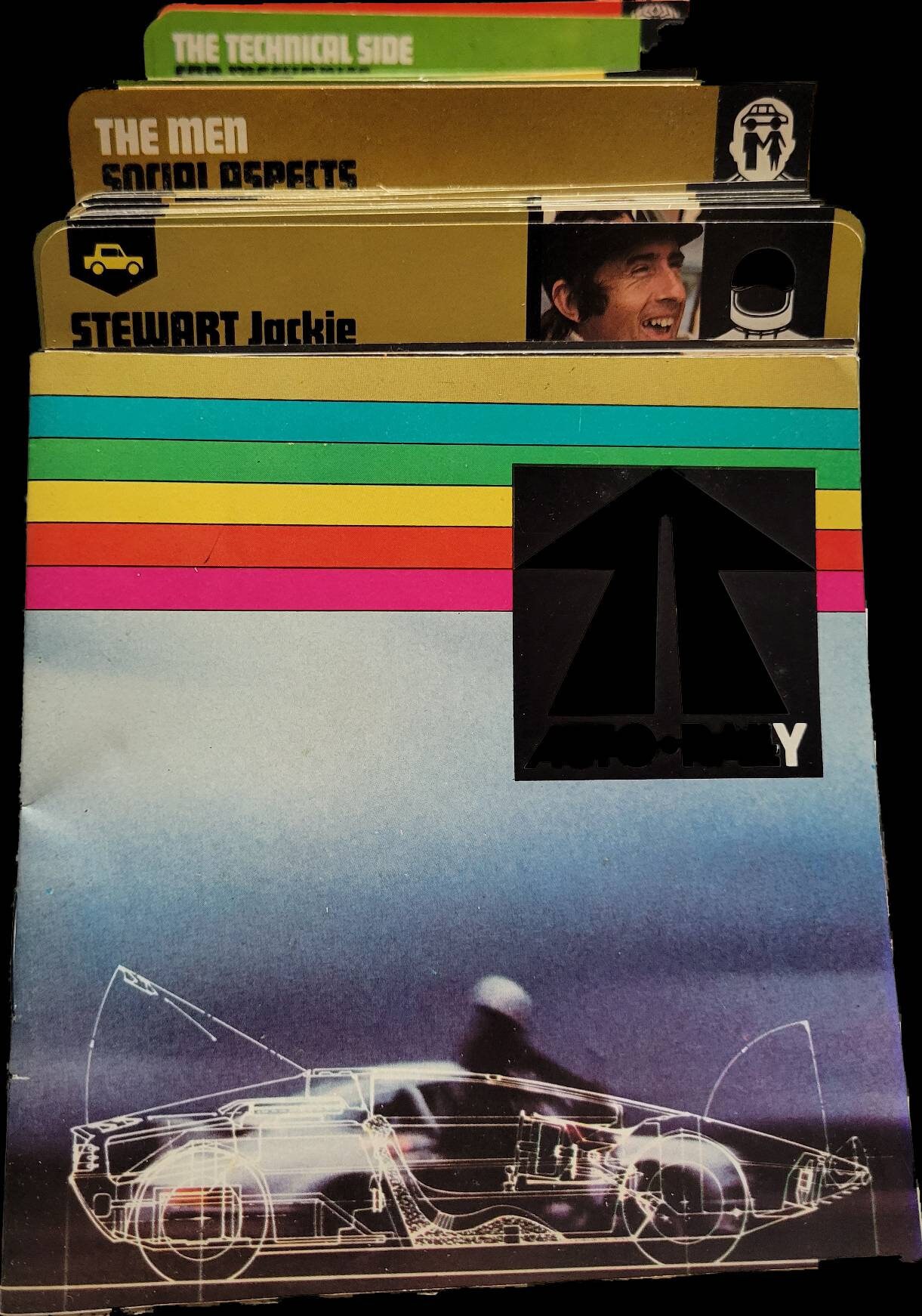Auto Rally Cards 1978 Edito Series - Etsy