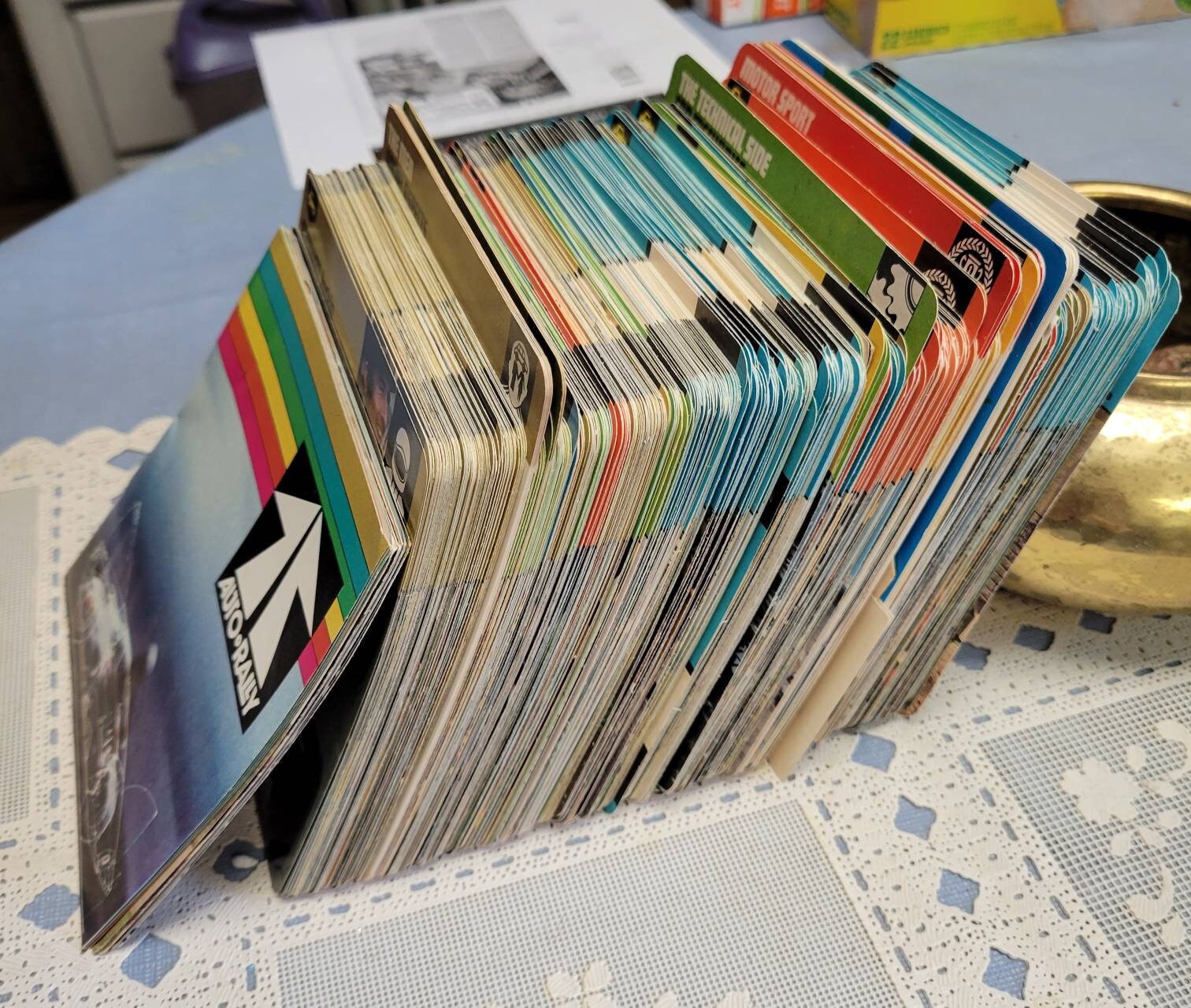 Auto Rally Cards 1978 Edito Series - Etsy