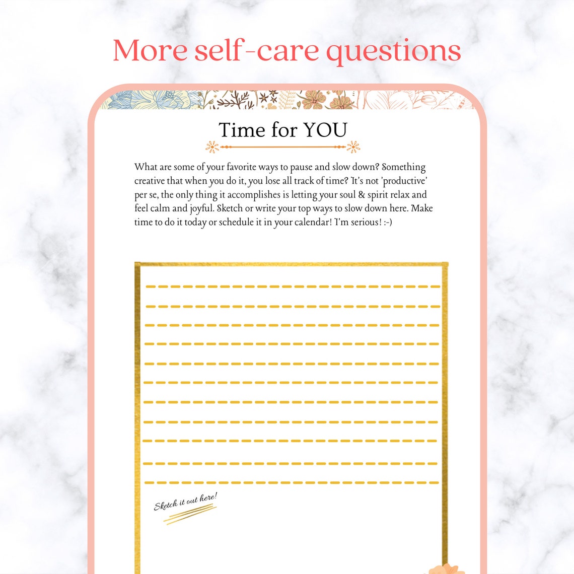 Self-growth Journal, Self-care Journal, Self Reflection Journal, Self ...