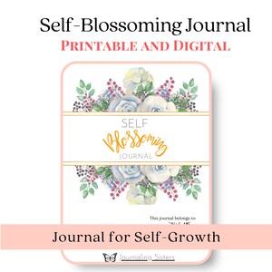 Self-growth Journal, Self-care Journal, Self Reflection Journal, Self ...