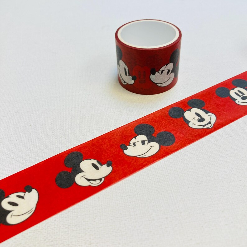 Japanese Disney Washi Tape Mickey Mouse Washi Tape Minnie Mouse Washi ...