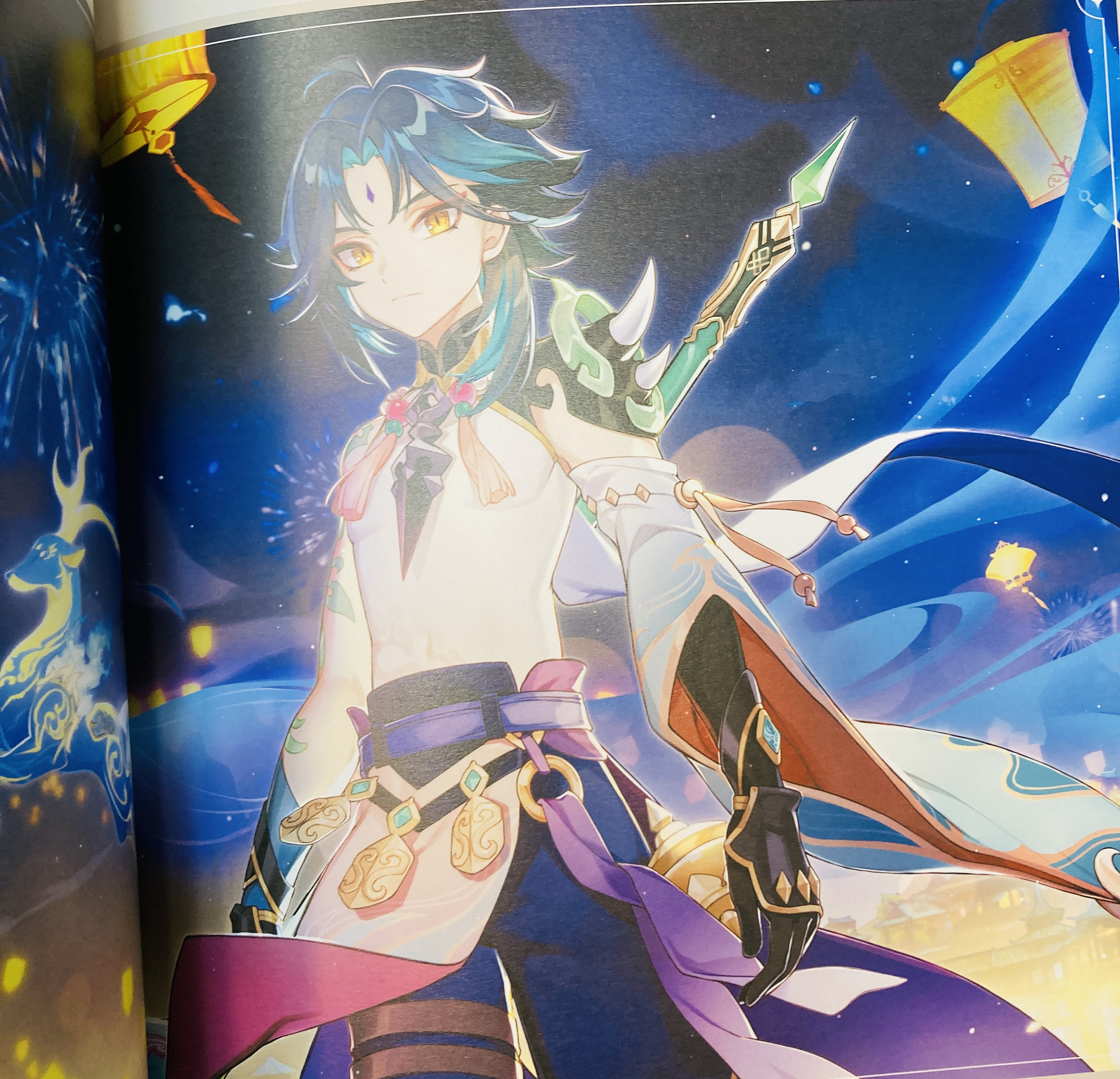 Official Genshin Impact Illustration Collection Vol. 1 - Etsy