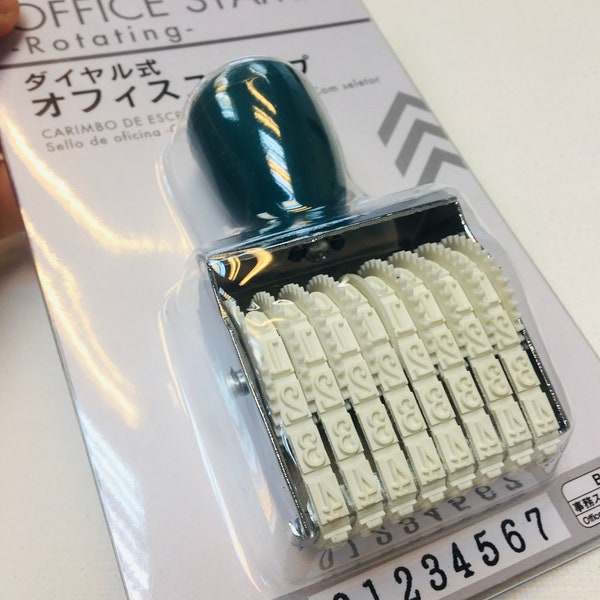 Number Stamps - Etsy