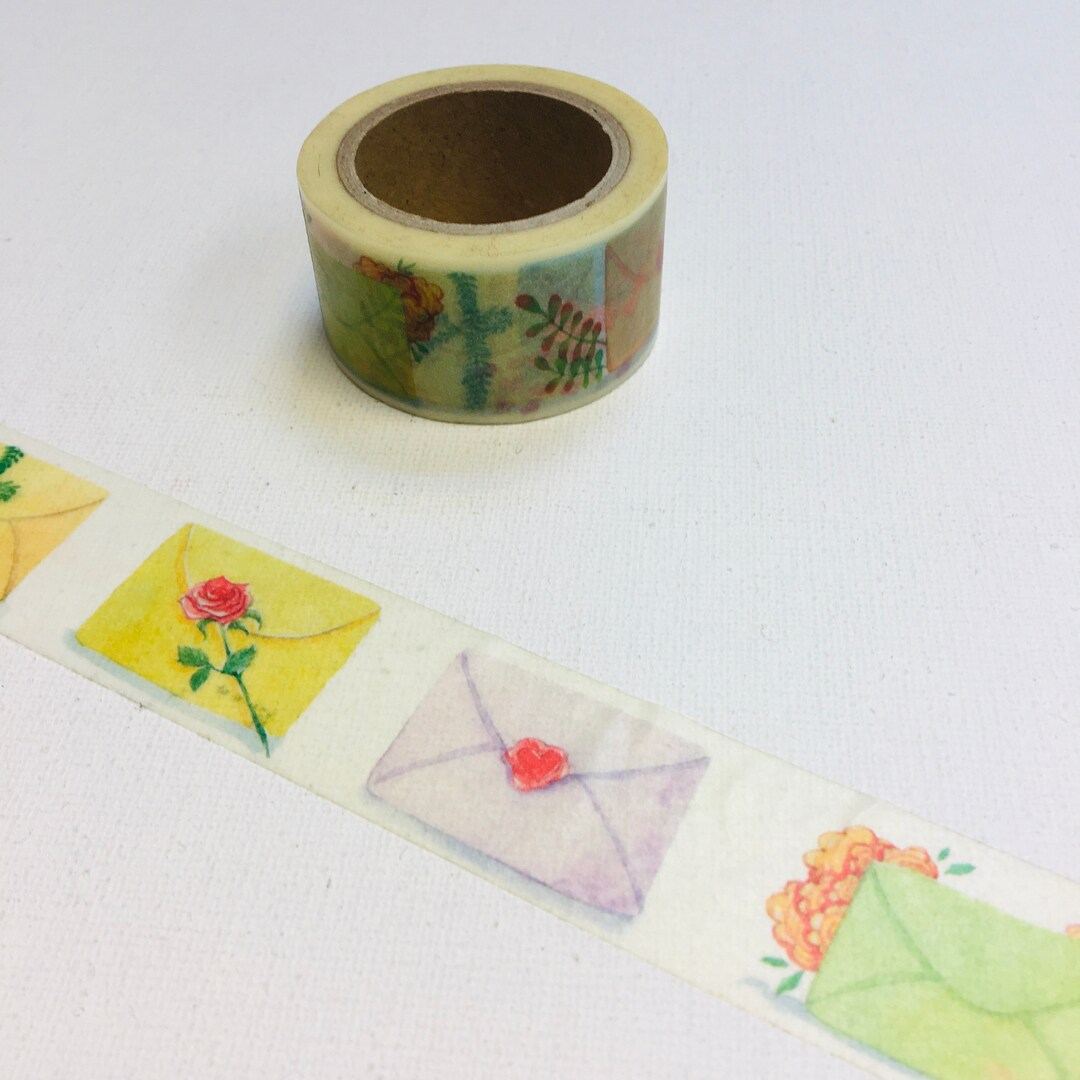 Love Letter Washi Tape Writing a Letter Masking Tape Love Message Paper ...