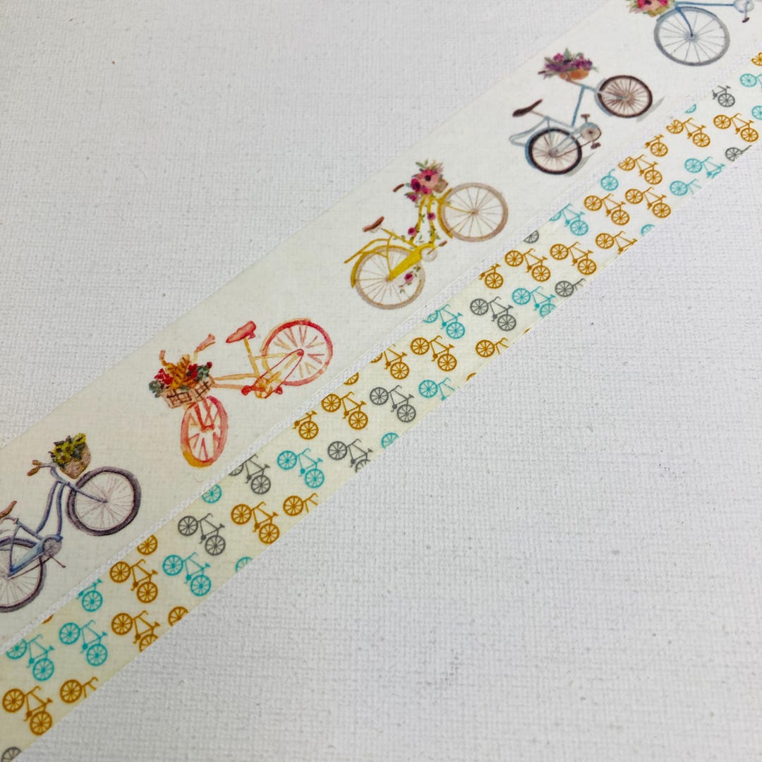 Bicycle Washi Tape Bike Sport Cycling Masking Tape Floral Bike ...