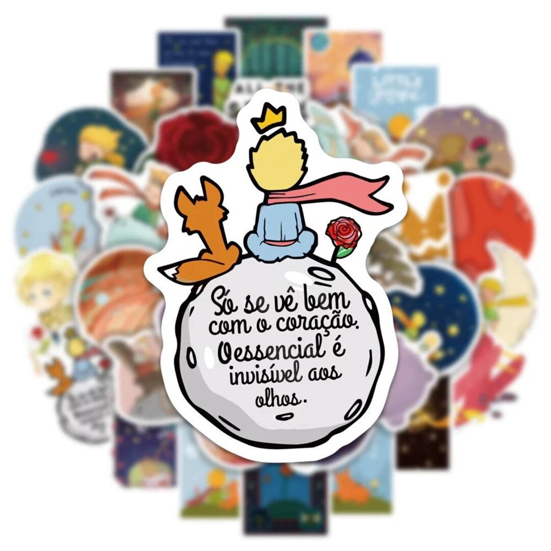50 Pcs the Little Prince Cute Sticker/ Pack Great for Planner ...