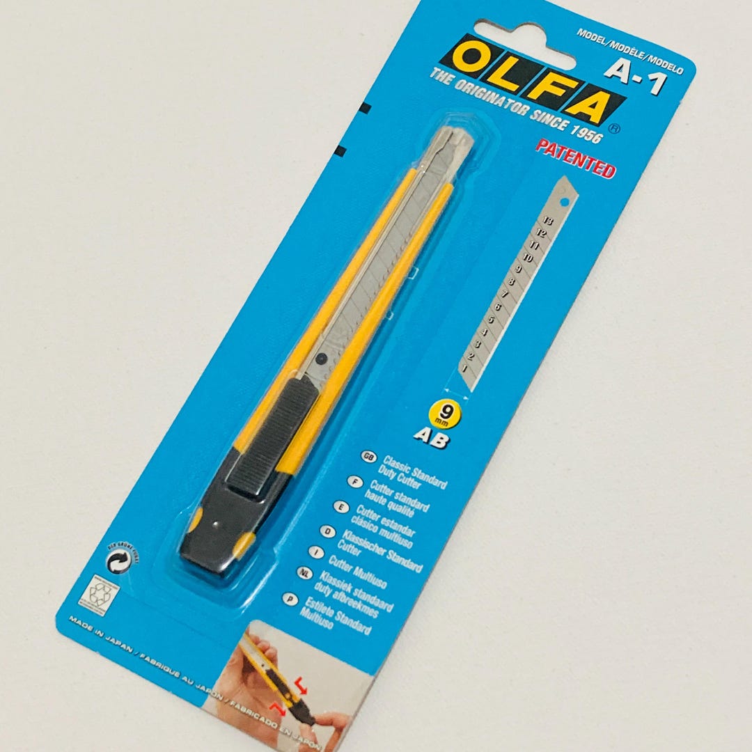 Olaf Model A-1 Cutter 9mm Blade World Greatest Cutter Good for Paper ...