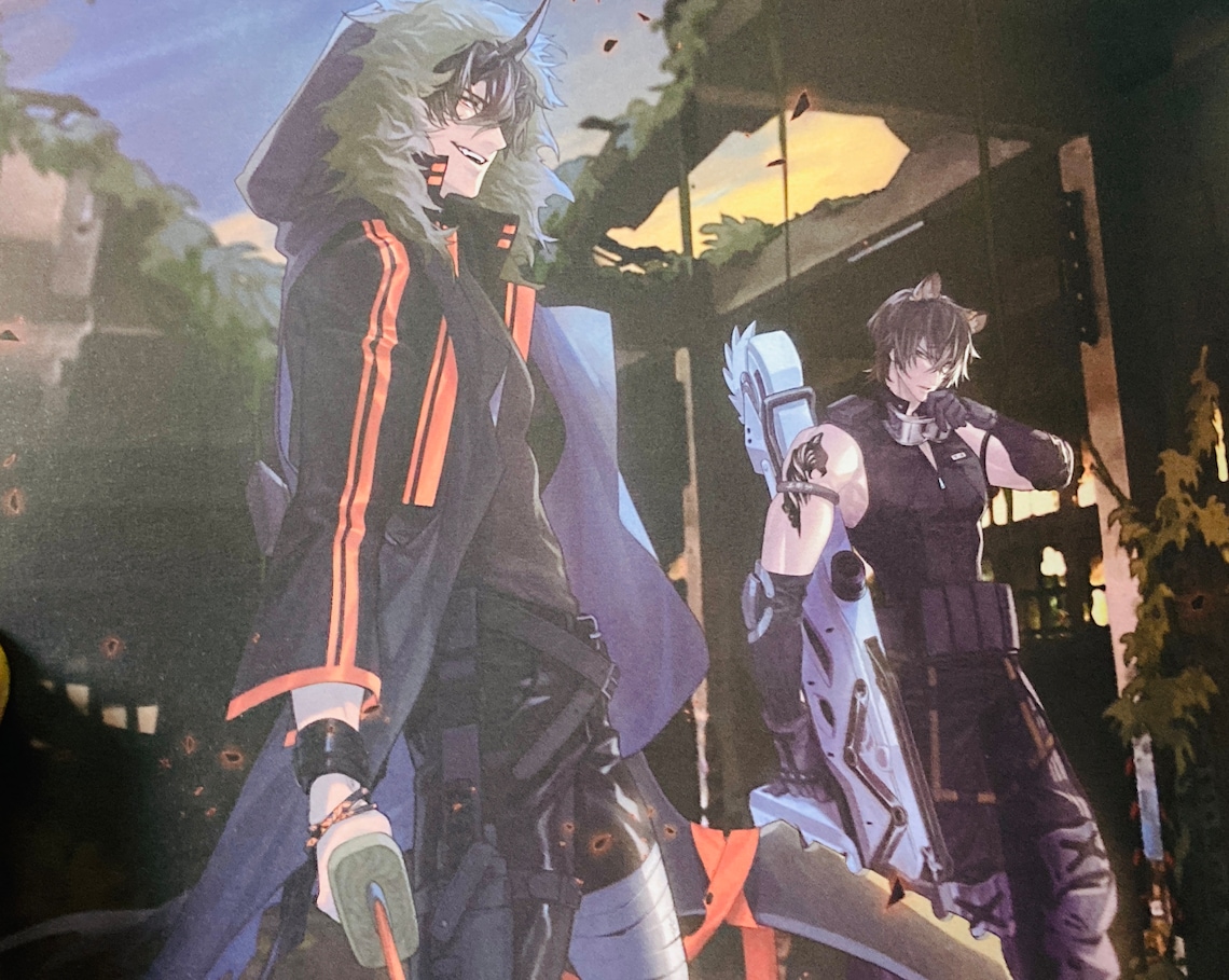 Arknights Illustration Collection Vol. 1 Official Artbook in - Etsy