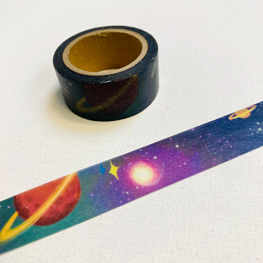 Outer Space Washi Tape Galaxy Milky Way Masking Tape Star Planet Sun ...