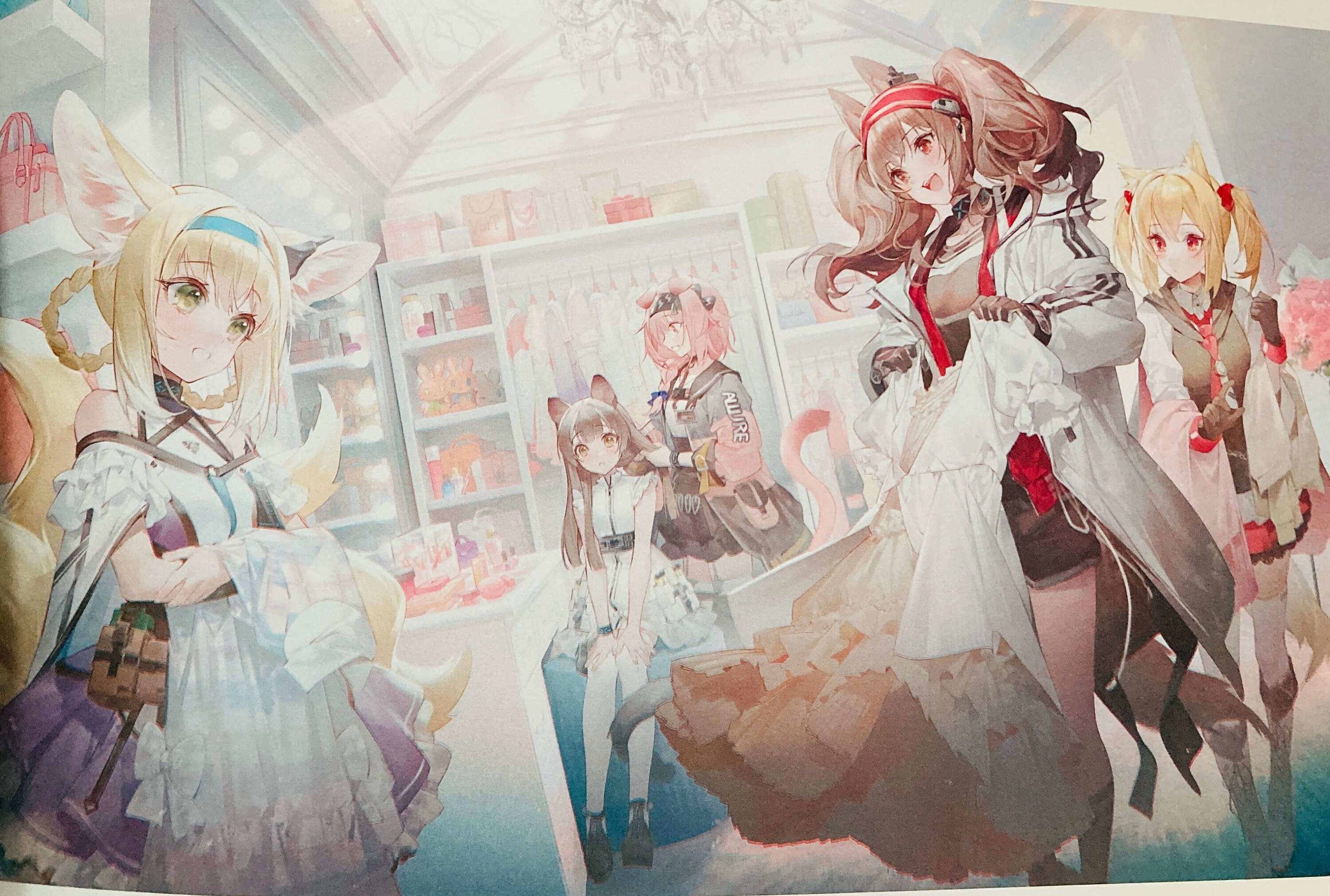 Official Arknights Illustration Art Collection Vol. 4 (in Chinese) - Etsy
