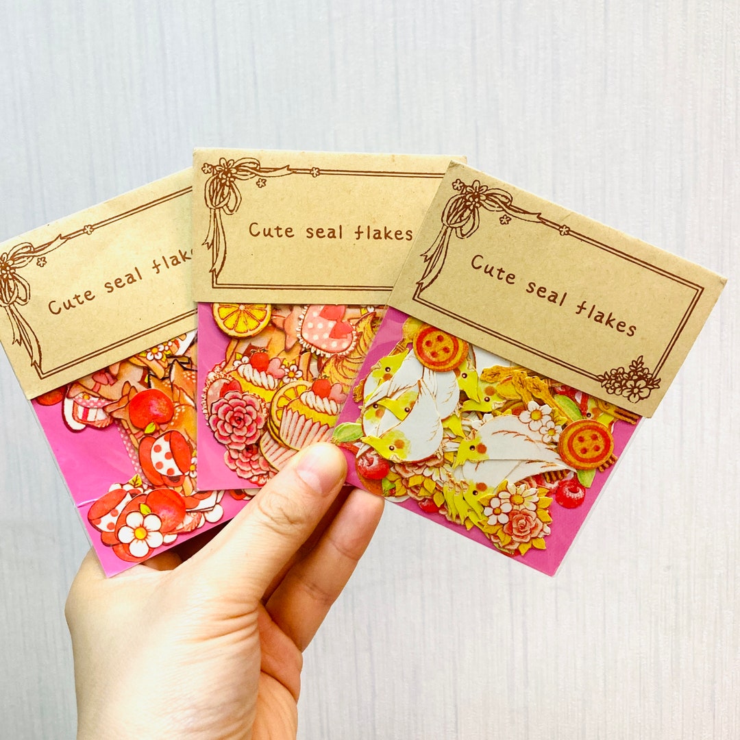 1 Pack of 70pcs Cute Paper Sticker :bird , Cockatoo, Chipmunks , Deer ...