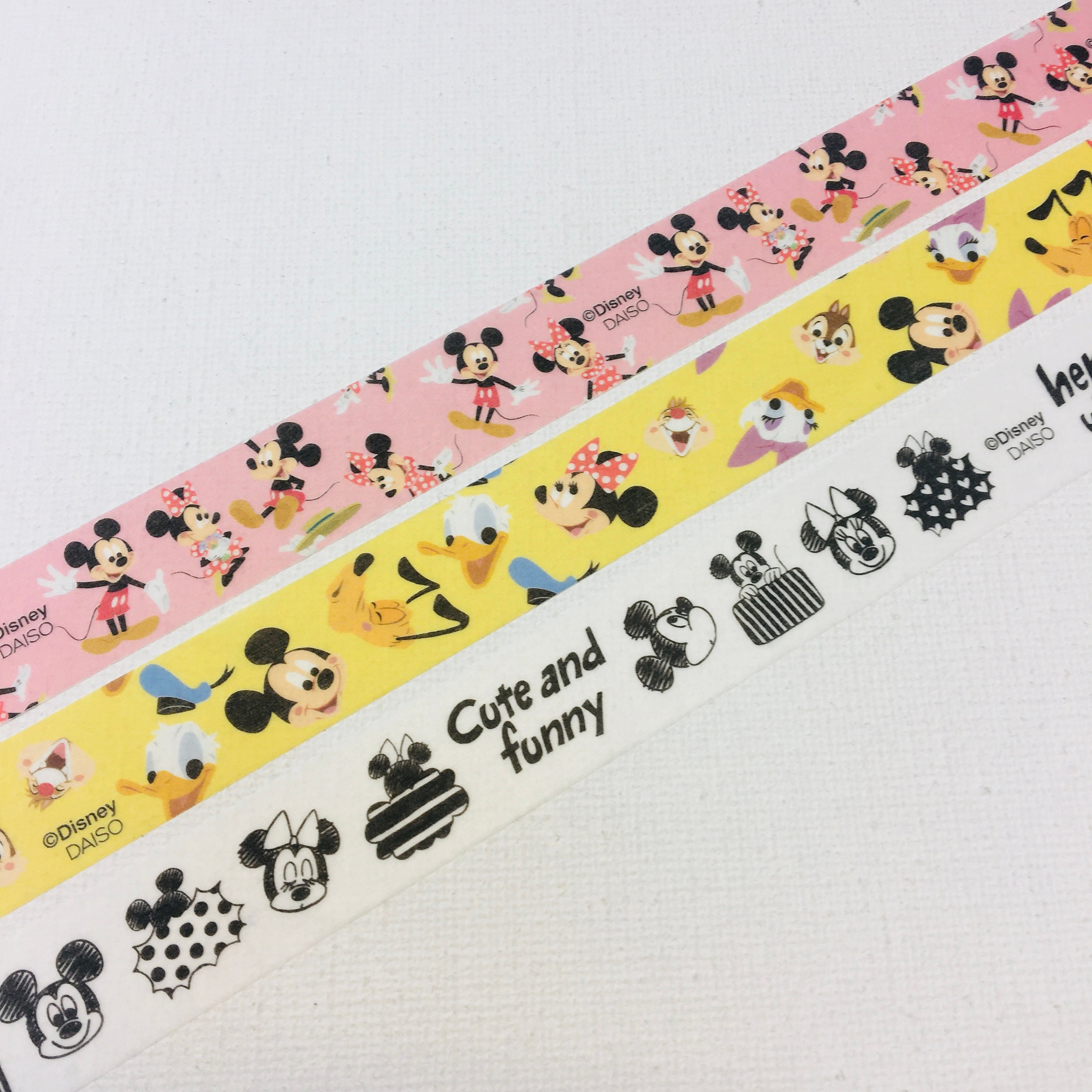 Japanese Disney Washi Tape Mickey Mouse Washi Tape Black and White ...