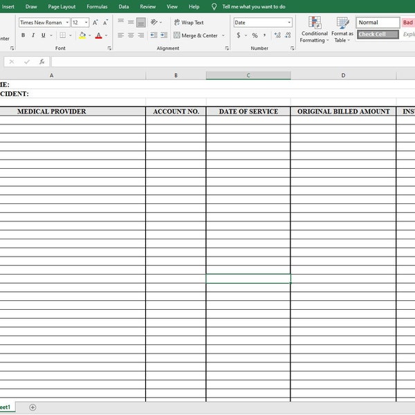 Client Insurance Tracker - Etsy