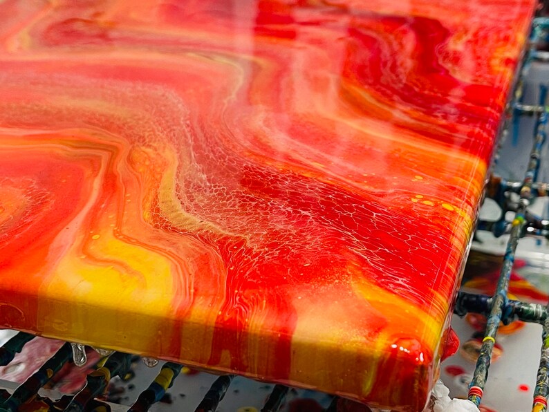 Fire Storm II - Resin Finish - Etsy