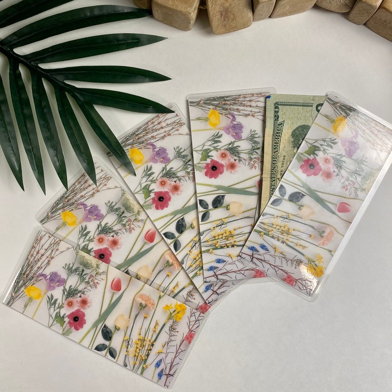 Custom Floral Cash Envelopes With Script Font: A6 Budgeting - Etsy