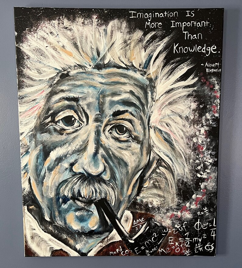 Albert Einstein Poster - Etsy
