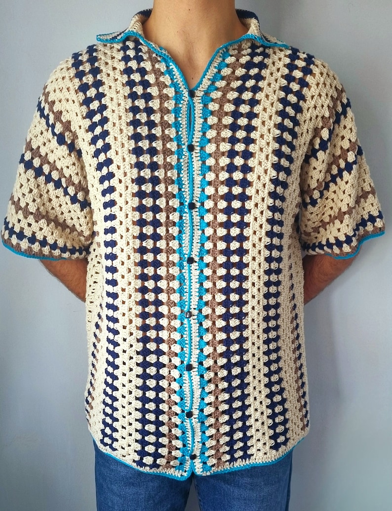 Crochet Shirts/oversized Shirts for Men/unisex Shirt/mens Tshirt/tshirt ...