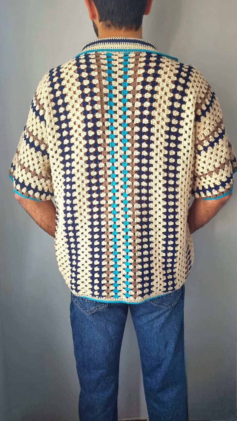 Crochet Shirts/oversized Shirts for Men/unisex Shirt/mens Tshirt/tshirt ...