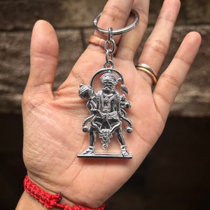Handmade Hanuman JI Key Ring Handmade Idol Gift, Key Ring for Man ...