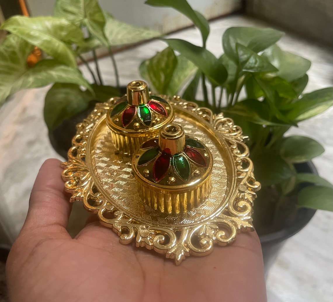 Haldi Kumkum Box Used as Wedding Gift . Pooja Purpose Gift - Etsy